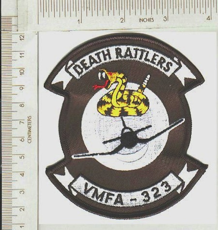 VMFA-323 Death Rattlers dsrt ns me $5.00